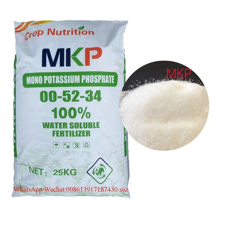 100% Water Soluble Monopotassium Phosphate / MKP 0-52-34 With A PH ...