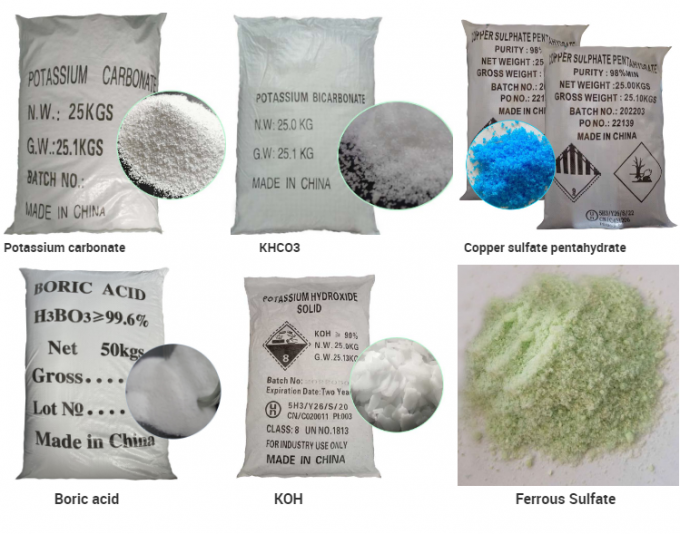 CAS 298-14-6 99% Potassium Bicarbonate Crystal Granular For Fire ...