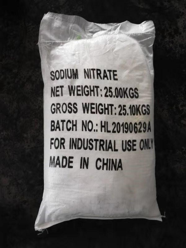 3mm Sodium Nitrate Granules UN1498 for Fertilizer & Industry