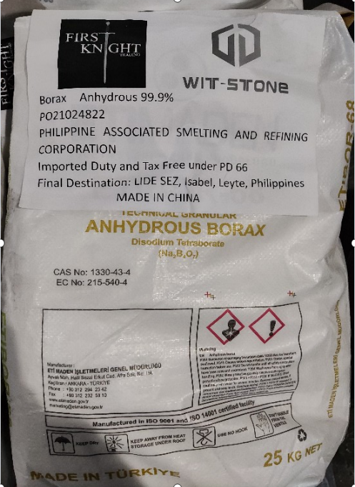 99.9% Purity Borax Anhydrous Granular for Industrial Use